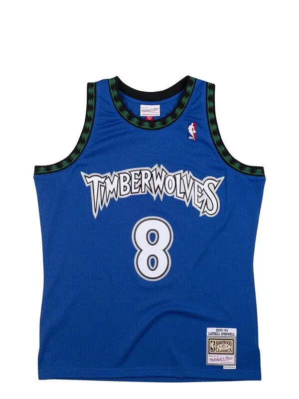 Mitchell & Ness X Nba Minnesota Timberwolves 2003-04 Swingman Jersey - Blue