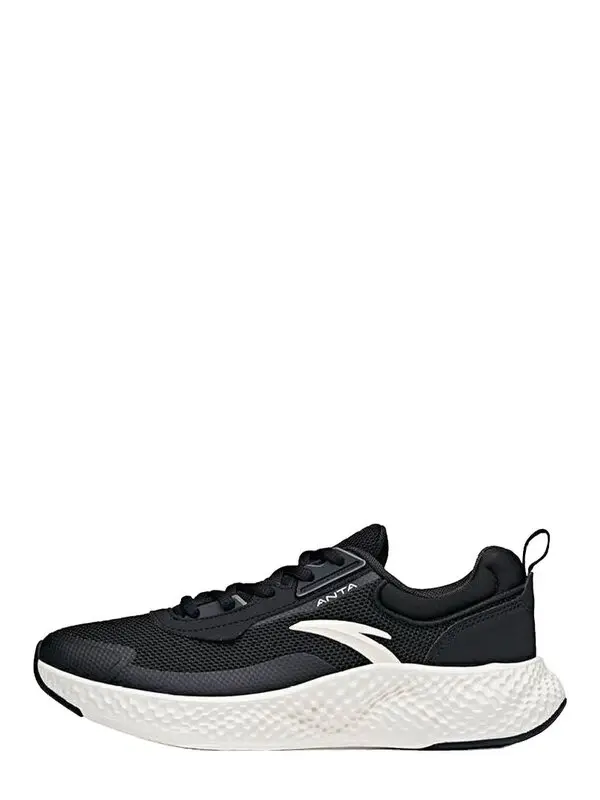 ANTA Running Series Sneakers - Black/ivory White