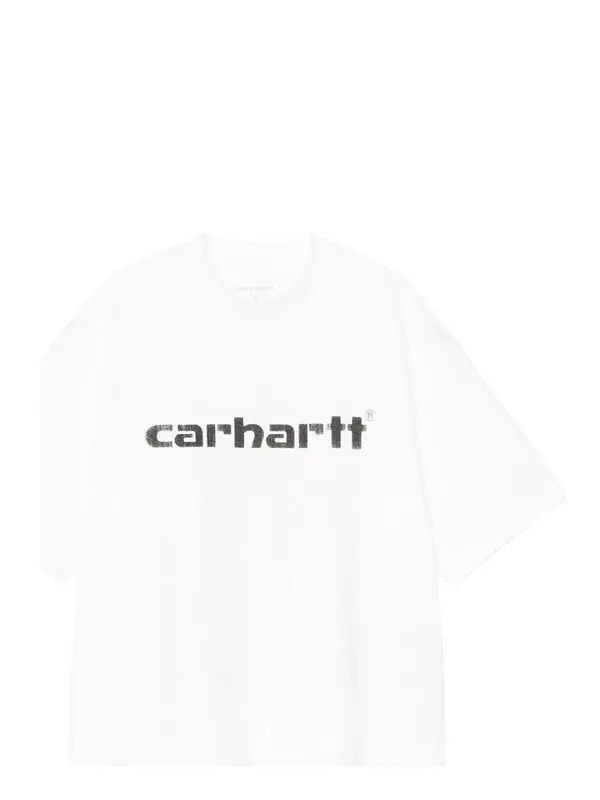 Carhartt Work In Progress Archive Script Short Sleeve T-shirt - White