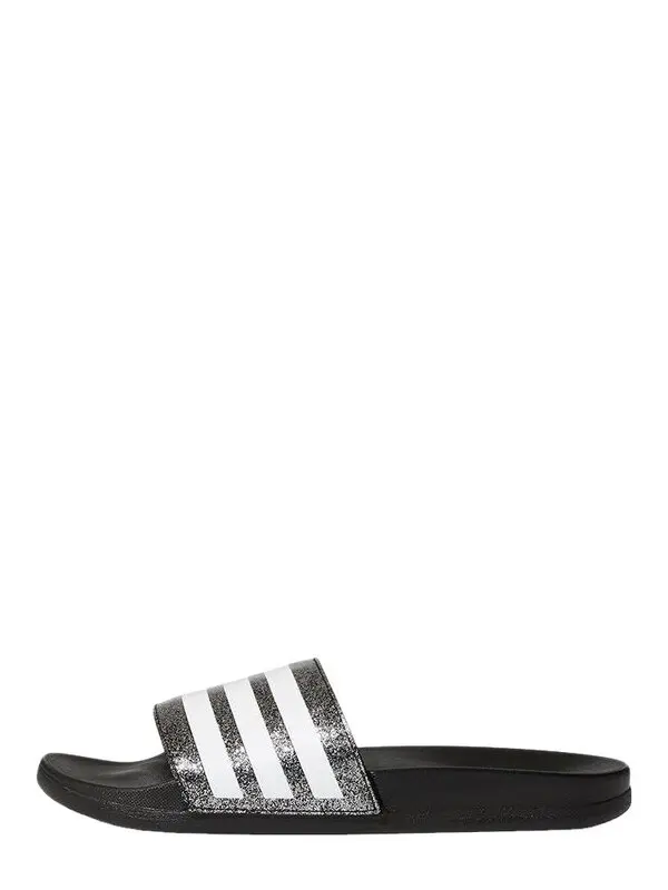 Adidas Adilette Comfort K Slides - Black/white