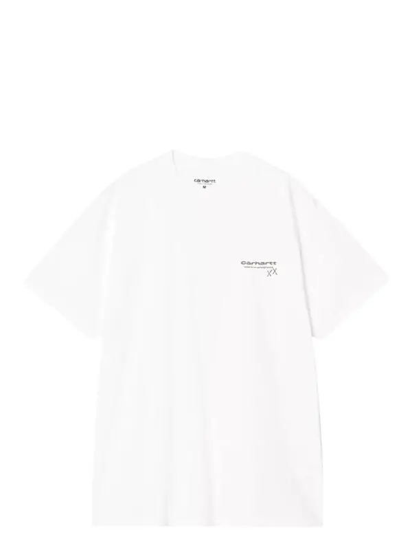 Carhartt Work In Progress Garble Short Sleeve T-shirt - White
