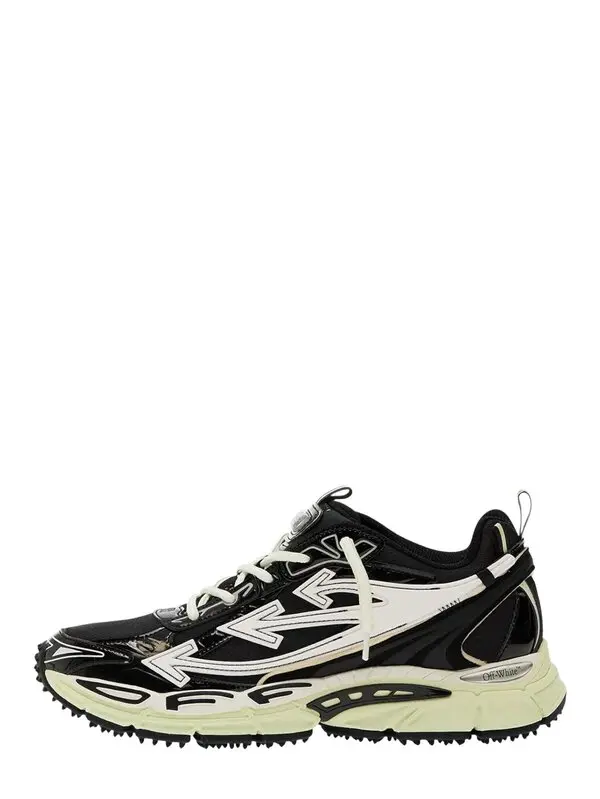 Off-White Be Right Back Sneakers - Black/lime
