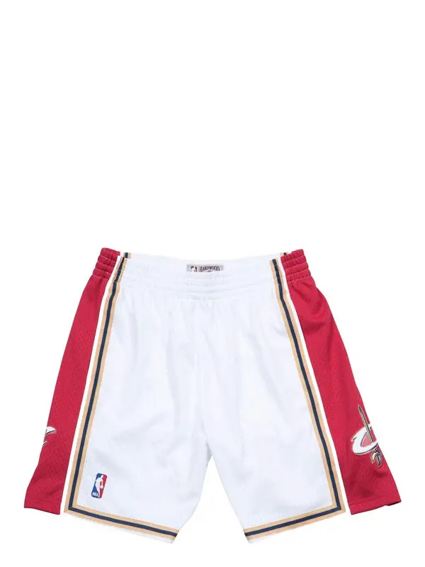 Mitchell & Ness Nba Swingman Shorts Cleveland Cavaliers 2003-04 - White/red