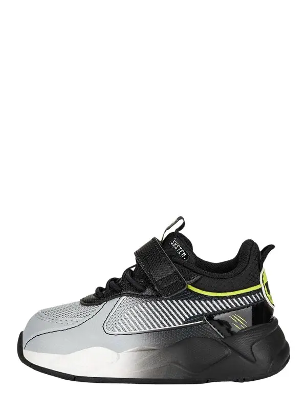 PUMA Miraculous X Rs-x 'cat Noir' Sneakers - Black/feather Grey/lime Smash