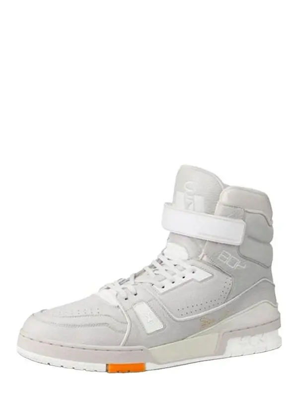 LOUIS VUITTON Trainer High Top Sneakers - Graywhite