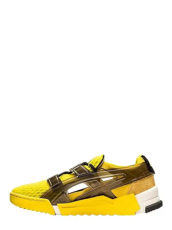 Onitsuka Tiger Big Logo Runner Sandals - Vibrant Yellow/black