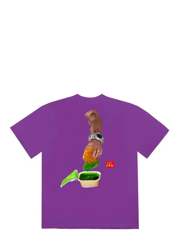 TRAVIS SCOTT Cactus Jack X Mcdonald T-shirt - Purple