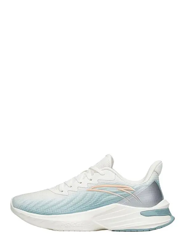 ANTA Sting 1 Athletic Shoes - White/teal/silver