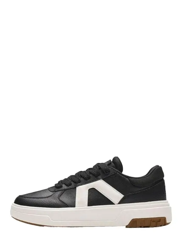 ANTA A Street Sneakers - Black/white/brown
