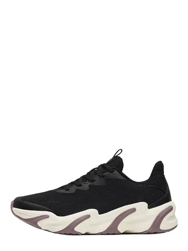 ANTA Nonstop Running Sneakers - Black/white/purple