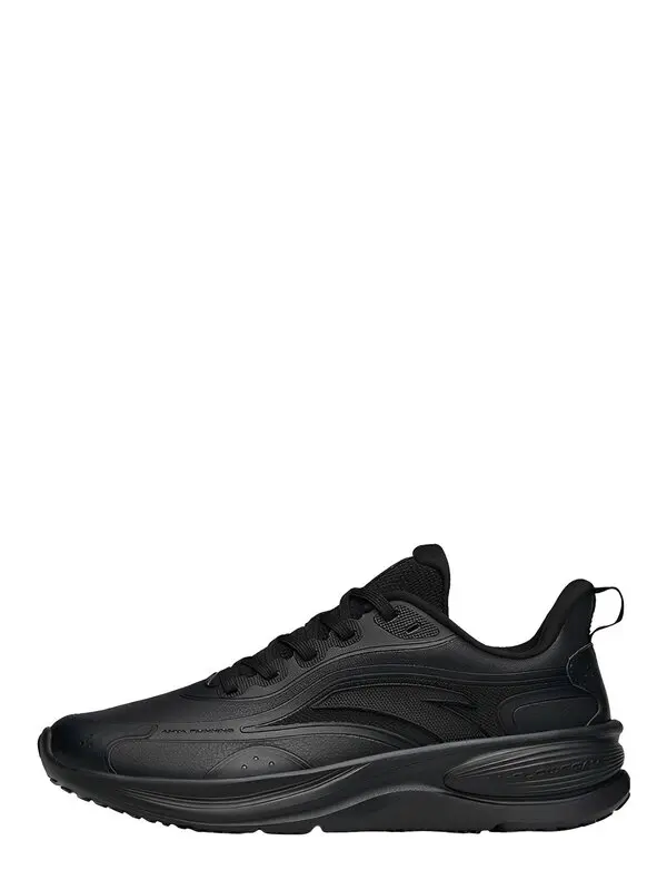 ANTA Yuntu Low Top Sneakers - Black