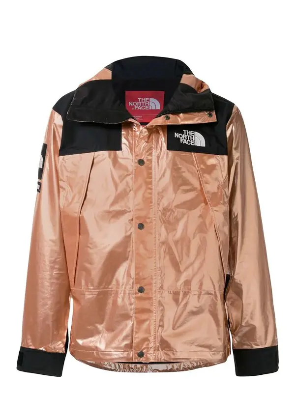 Supreme X The North Face Metallic Mountain Jacket - Copper/black
