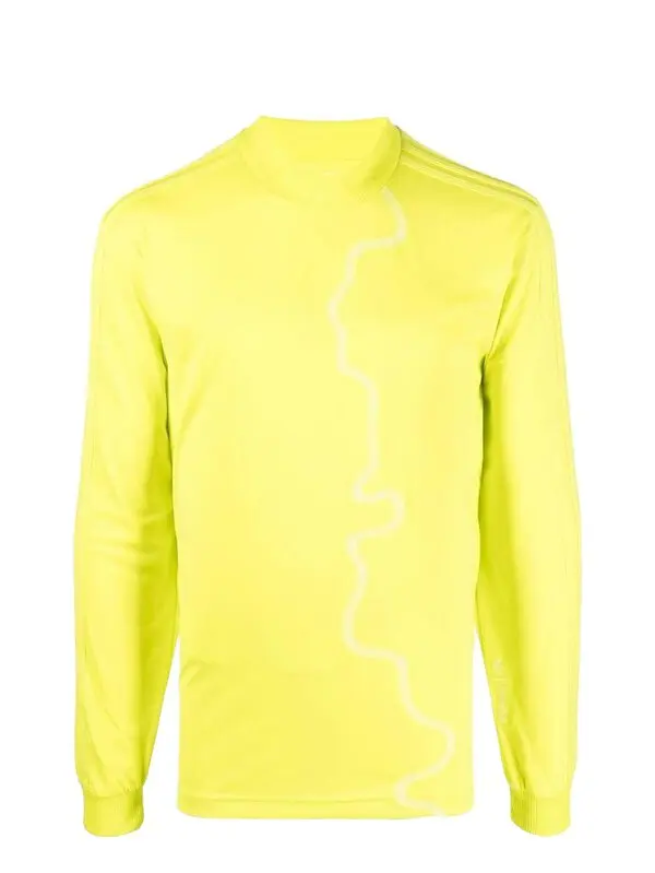 Adidas Abstract Pattern Printing Stripe Long Sleeves - Default Colorway
