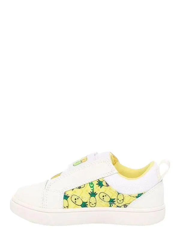 UGG Rennon Low "pineapple Stuffie" Slip-on Sneakers - White/yellow/green