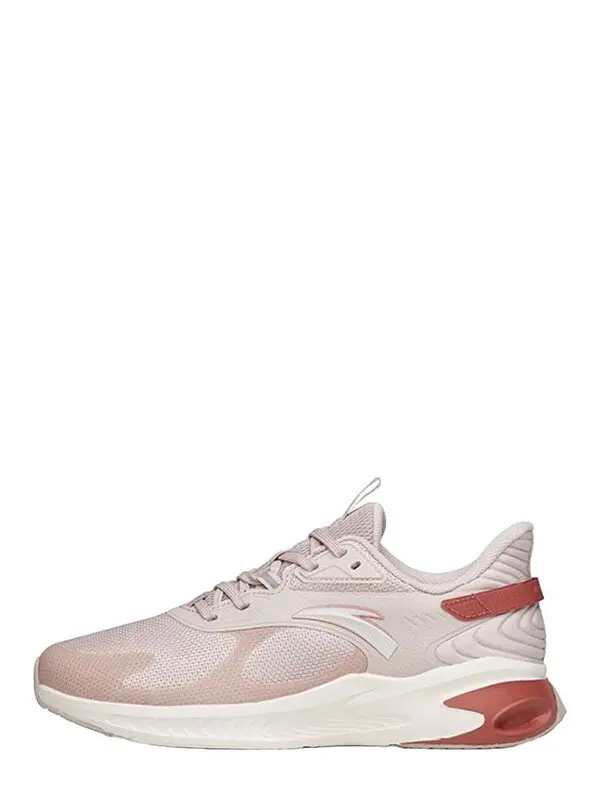 ANTA Rocket 2 Sneakers - Light Mauve/red/white