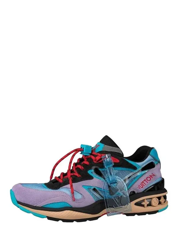 LOUIS VUITTON Trail Sneakers - Purple/blue/black