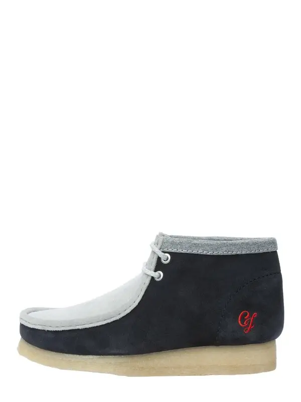 Clarks Wallabee Boots - Navy