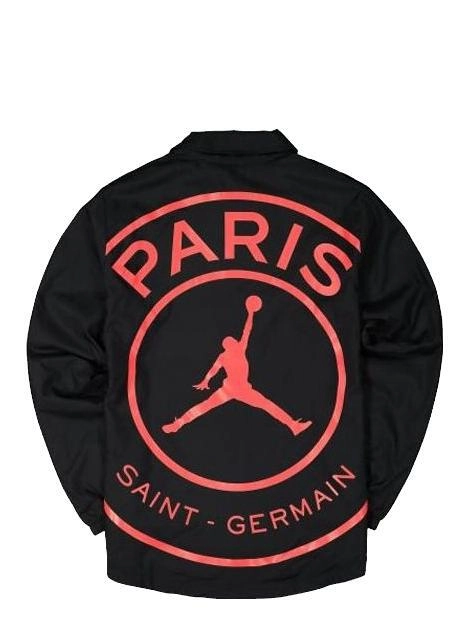 JORDAN X Paris Saint-germain Casual Sport Jacket - Black