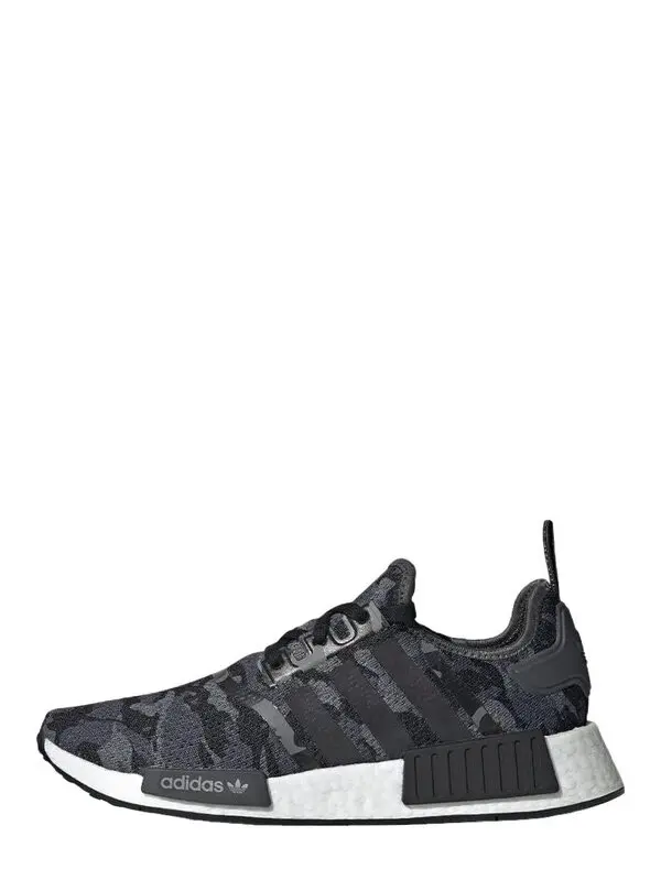 Adidas Nmd_r1 Grey Camo Sneakers - Grey Three/core Black/grey Five