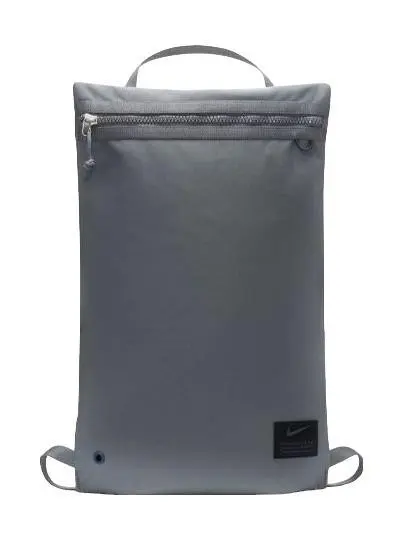 Nike Utility Fabric Zipper Backpack - Grey