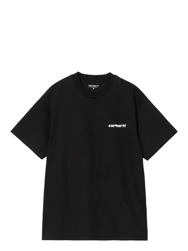 Carhartt Work In Progress Archive Lines Short Sleeve T-shirt - Black