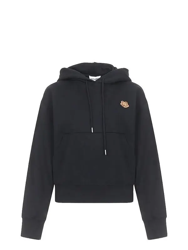 Kenzo Pattern Hoodie Sports - Black