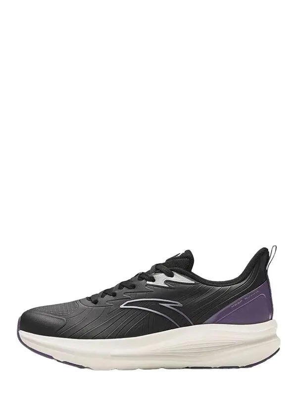 ANTA Yuntu Sneakers - Black/silver/white