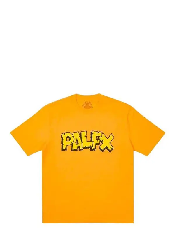 PALACE Alphabet Basic Printing Short Sleeve T-shirt - Orange