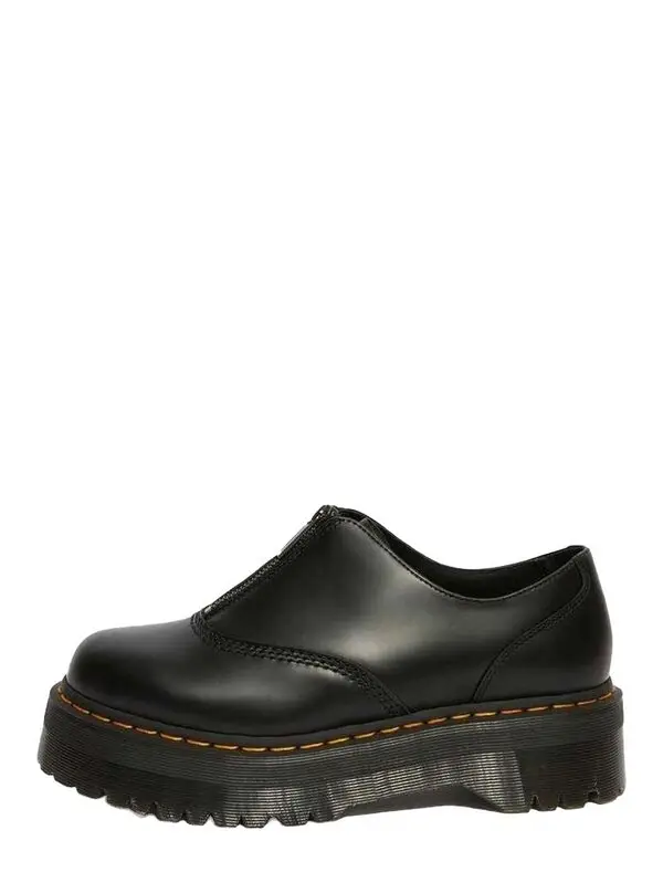 Dr. Martens Aurian Ii Polished Smooth Shoes - Black