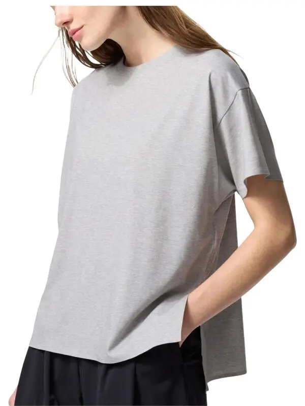 Uniqlo Seamless Crew Neck T-shirt - Gray