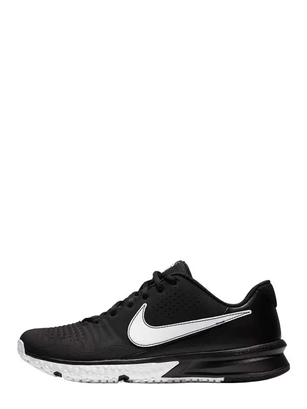 Nike Alpha Huarache Varsity 3 Turf Athletic Shoes - Black