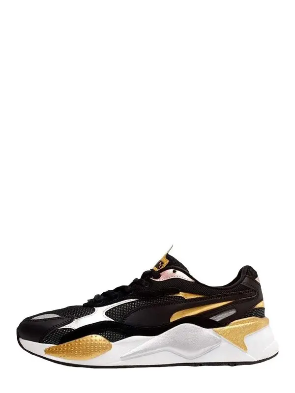 PUMA Rs-x3 Metallic Sneakers - Black/gold/silver