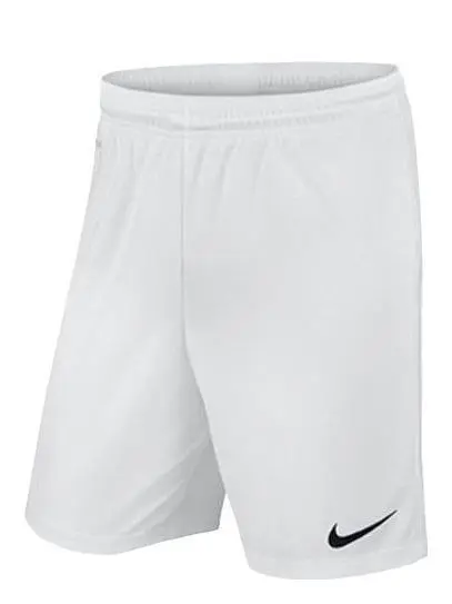 Nike Logo Print Athletic Shorts - White