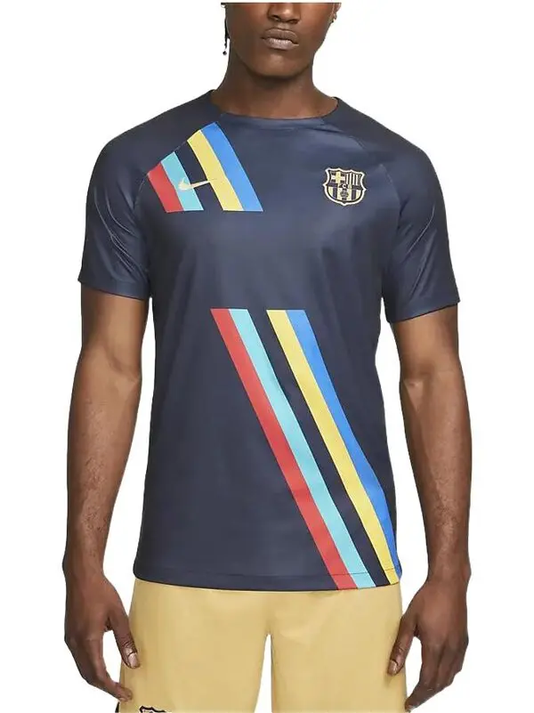 Nike Fc Barcelona Dri-fit Pre-match Soccer Top - Default Colorway
