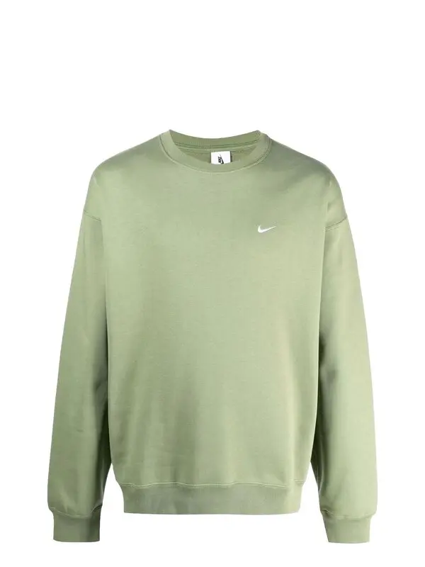Nike Solo Swoosh Fleece Crewneck Sweatshirt - Green