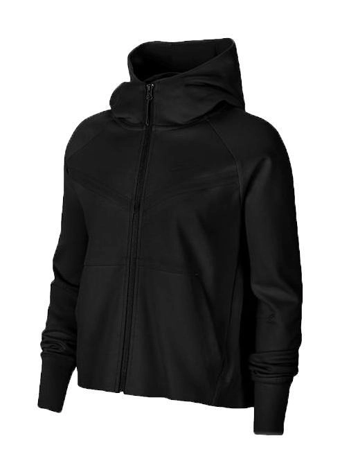 Nike Tech Fleece Windrunner Zipper Hooded Jacket - Black