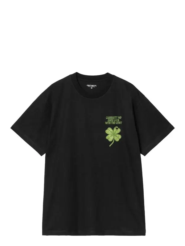 Carhartt Work In Progress Clover Short Sleeve T-shirt - Black