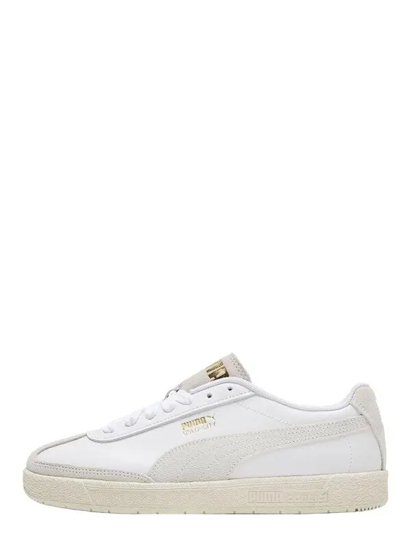 PUMA Oslo-city Woven Sneakers - White/grey