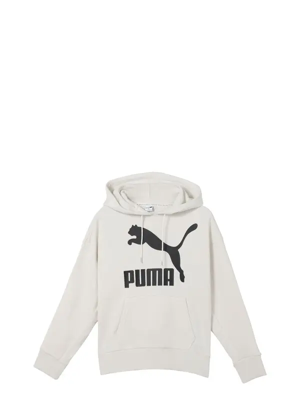 PUMA Classics Logo Printing Hoodie - Default Color
