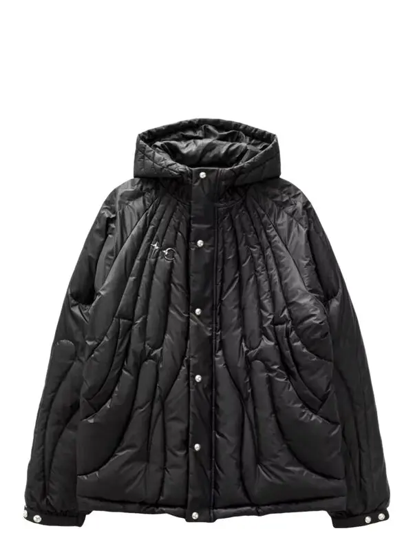 THUG CLUB Cave Down Jacket - Black