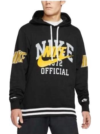 Nike French Terry Pullover Hoodie - Black