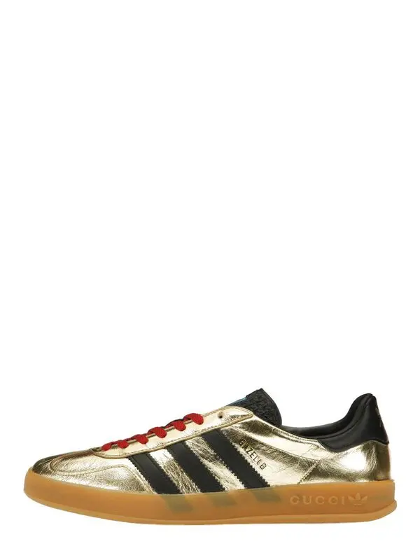 Gucci Adidas X Gazelle Sneakers - Metallic Gold