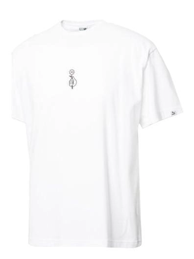 PUMA Bts Crossover Small Short Sleeve Couple Style - White
