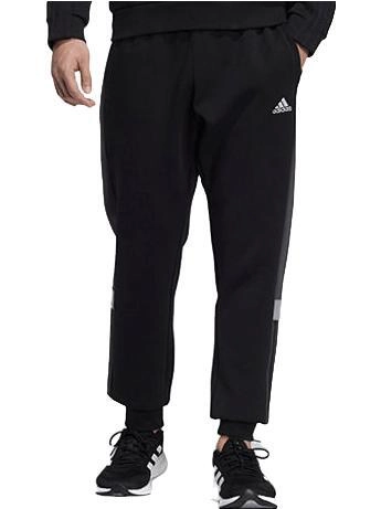 Adidas Side Stripe Contrasting Colors Bundle Feet Sports Pants/trousers/joggers Black - Default Color