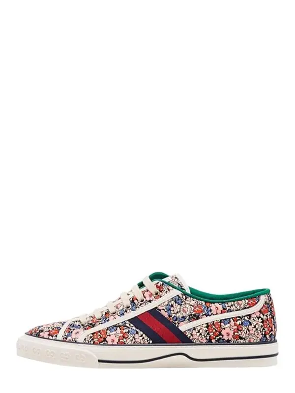 Gucci Tennis 1977 Floral Low Top Sneakers - Multi-color