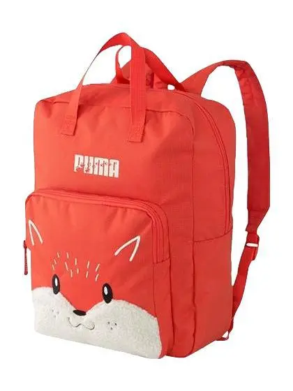 PUMA Backpack With Animal Applique - Orange/white