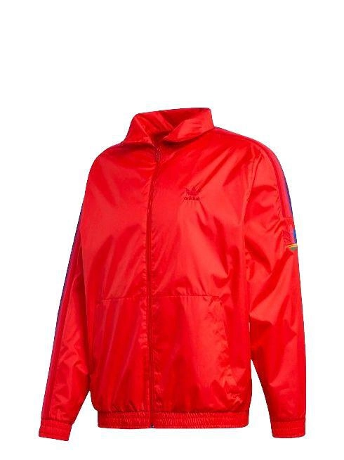 Adidas Originals 3d Trefoil Track Top - Red