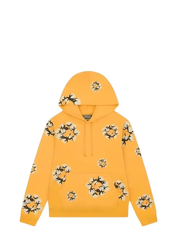 DENIM TEARS X Cpfm Cactus Wreath Hoodie - Yellow