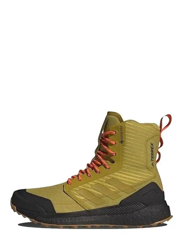 Adidas Free Hiker Xpl Gore-tex Boots - Olive Green/gum/multi-color