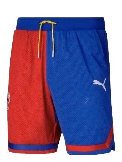 PUMA Super Mario Graphic Shorts - Blue/red/white